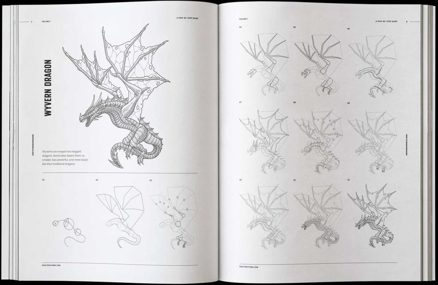 How to Draw Dragons Book (Digital Product)