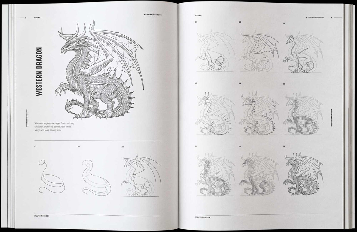 How to Draw Dragons Book (Digital Product)